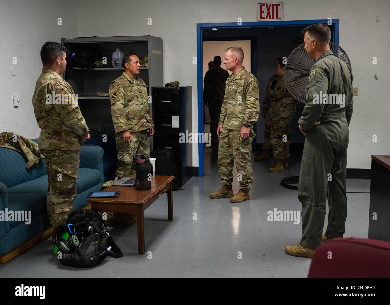 Two U.S. Air Force members of the 140th Wing, Colorado Air National ...