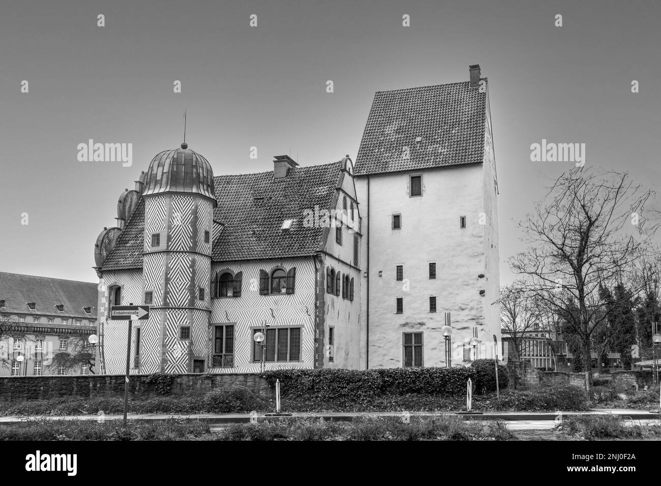 old Historic Manor House Ledenhof in Osnabrueck, Niedersachsen, Germany ...