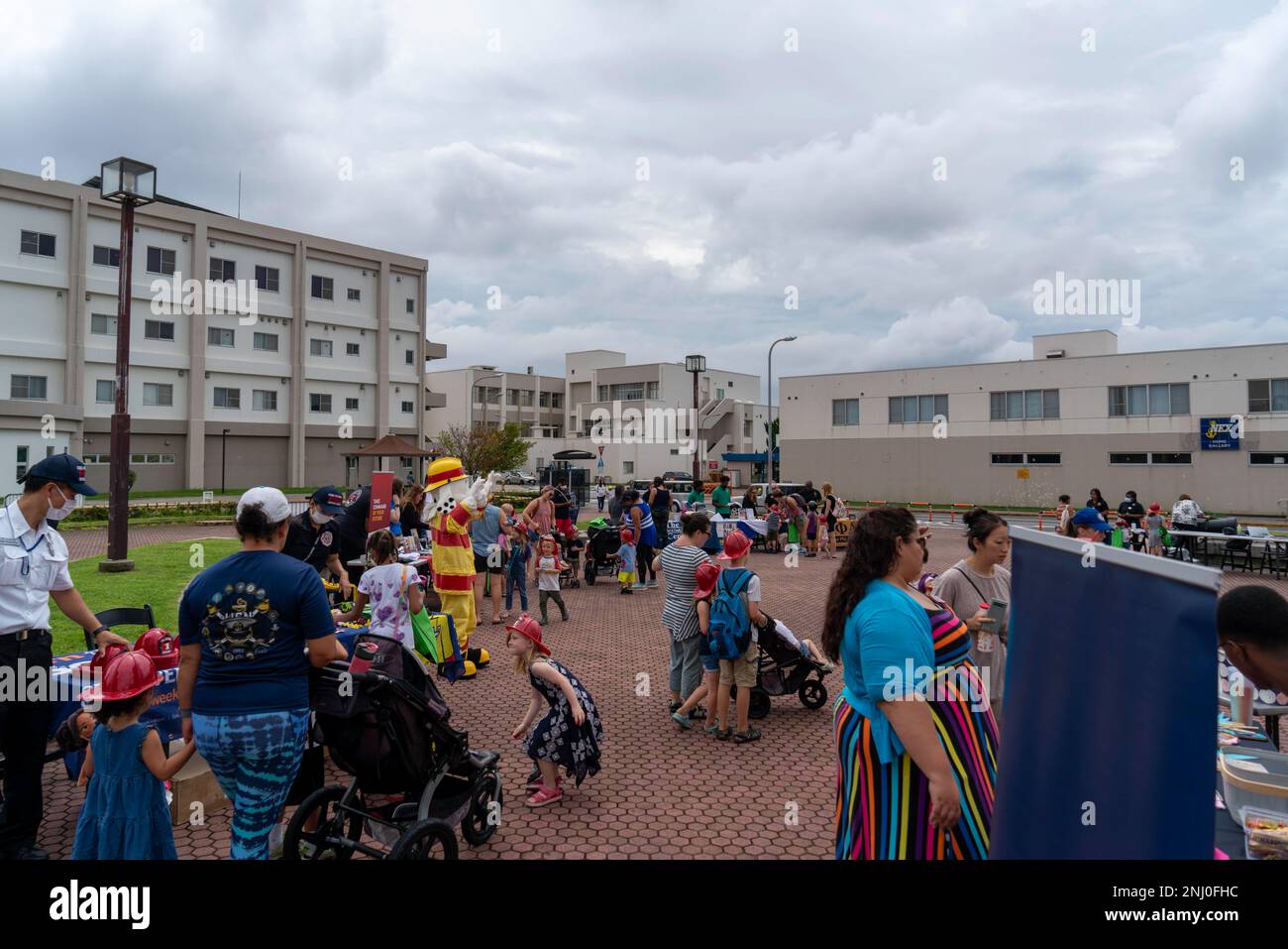 YOKOSUKA, Japan (Aug. 5, 2022) — Members of Commander, Fleet Activities ...