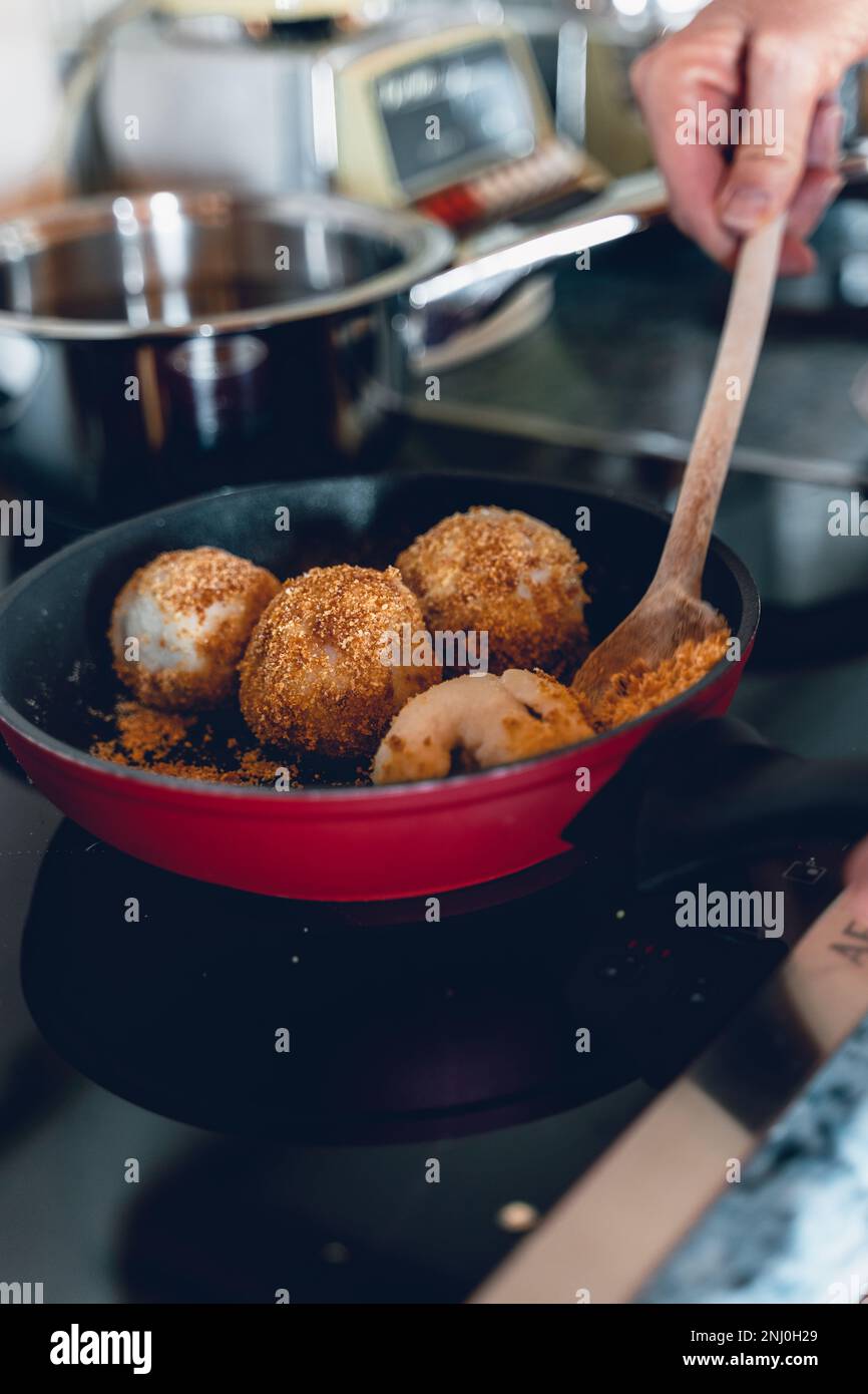 Potato coating hi-res stock photography and images - Alamy