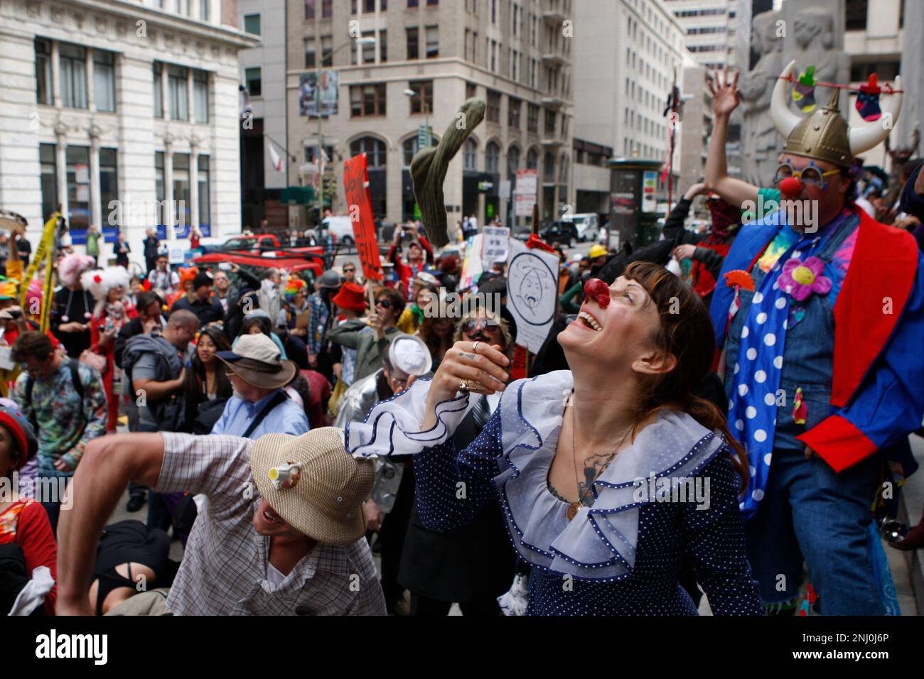 Spy Emerson (front) with her mate Lucky Anderson (left in safari hat ...