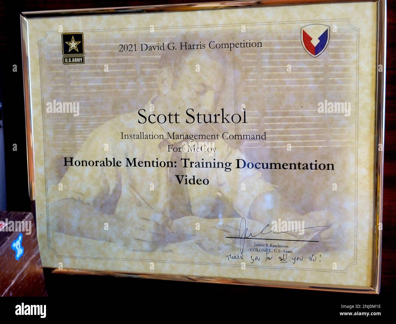 Army material command award hi-res stock photography and images - Alamy