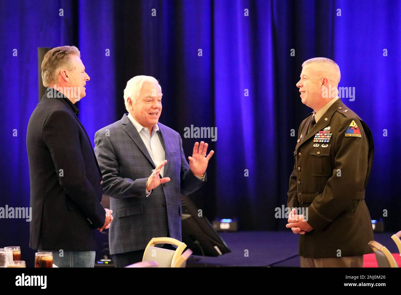 The 1st Armored Division's Deputy Commanding General of Operations Brig ...