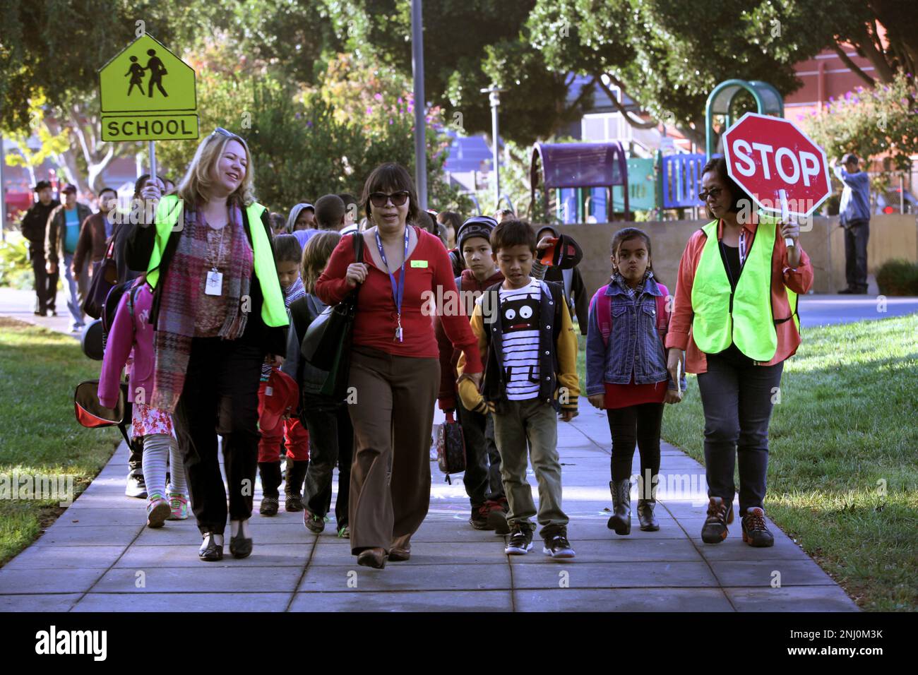 On International Walk and Roll to School day Bessie Carmichael ...