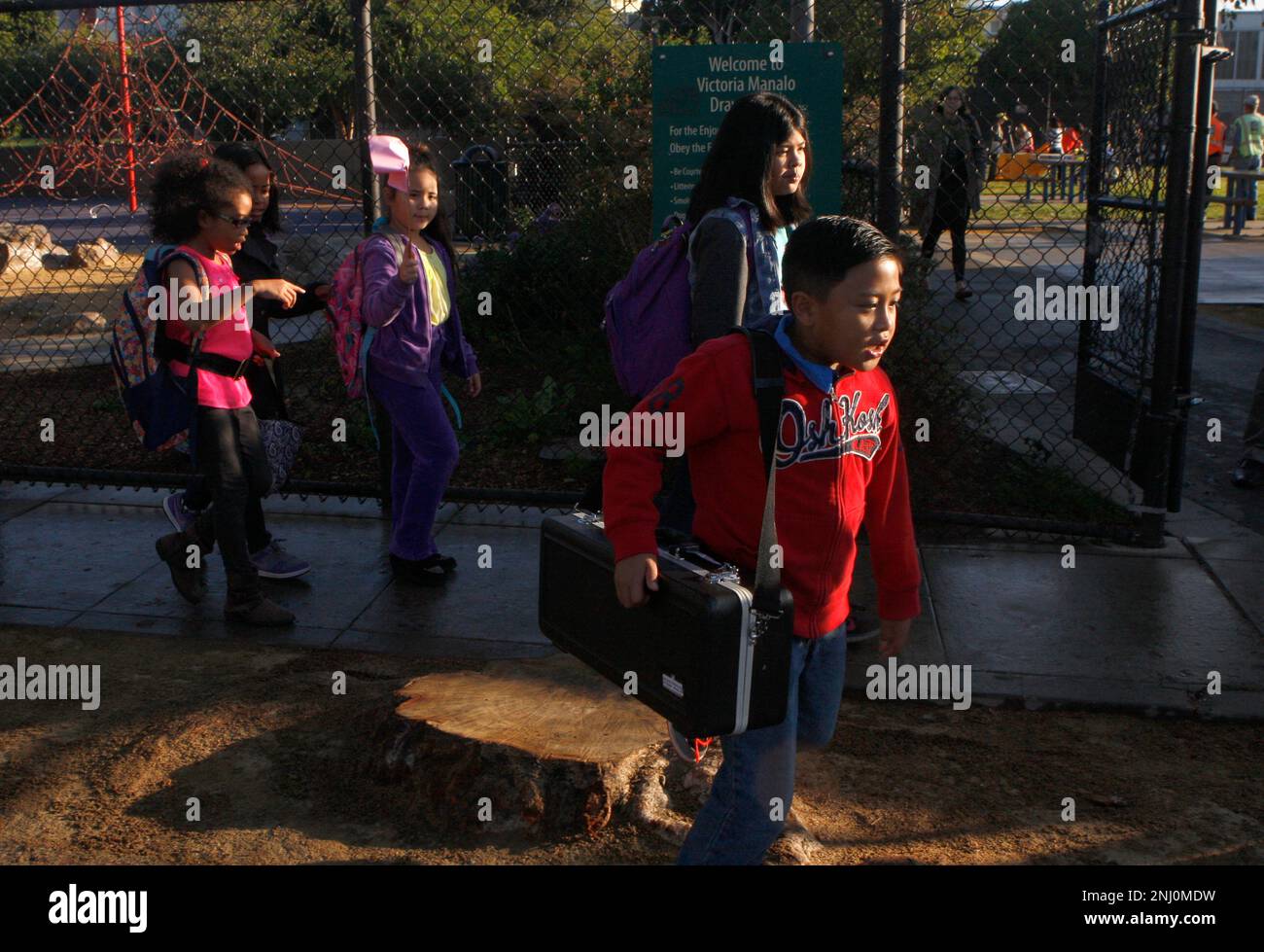 On International Walk and Roll to School day Bessie Carmichael ...
