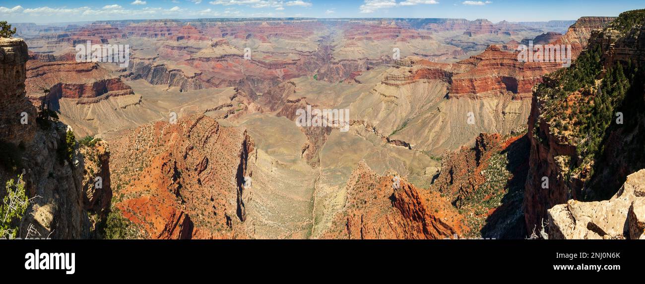 Rim's Edge Overlook at Grand Canyon National Park Stock Photo - Alamy