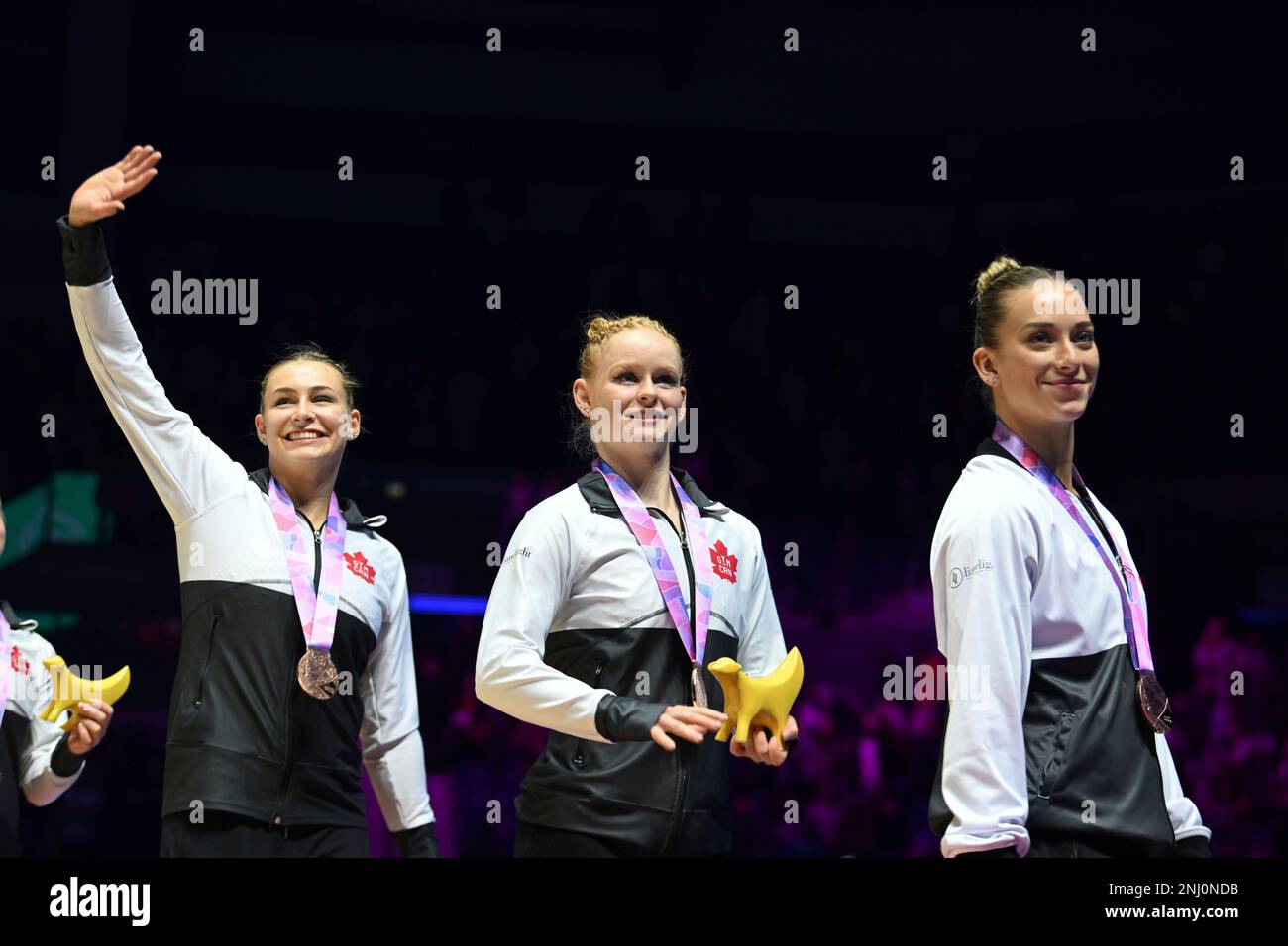 November 1, 2022, Liverpool, UK: EMMA SPENCE, DENELLE PEDRICK, and ...
