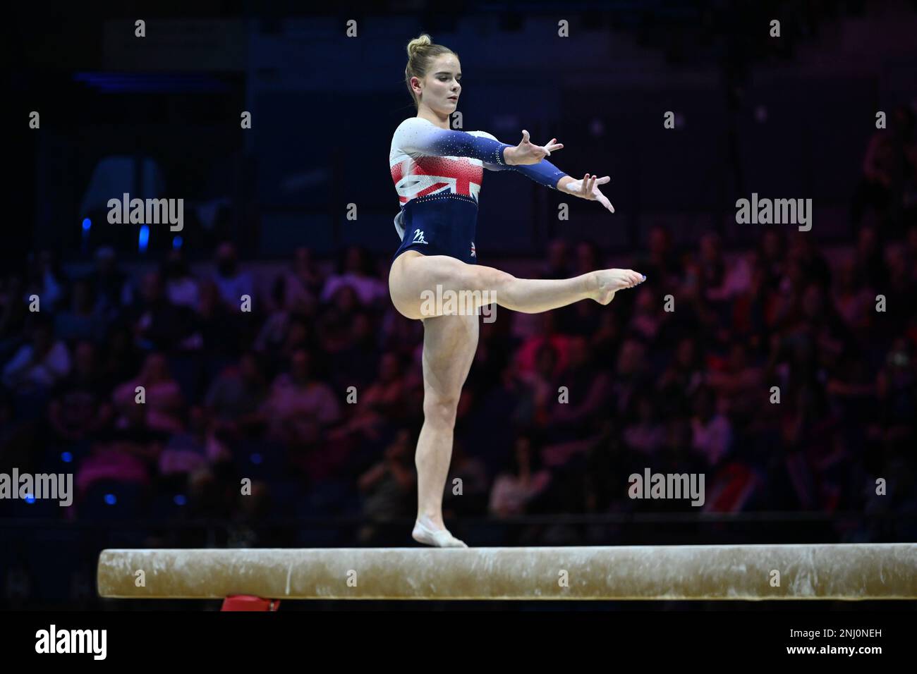 November 1, 2022, Liverpool, UK: ALICE KINSELLA competes on the balance ...