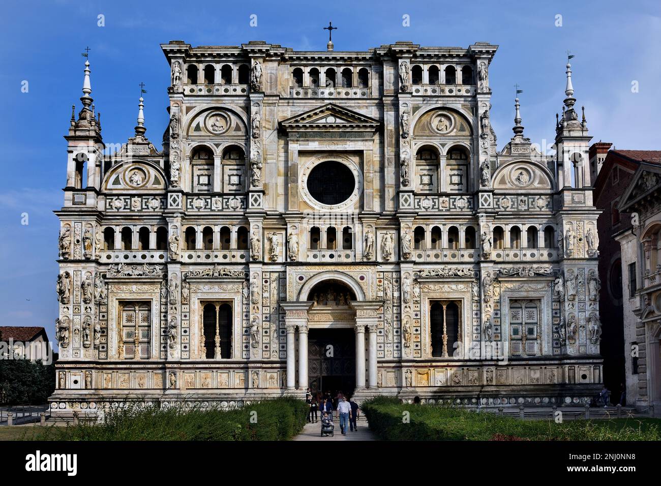 Certosa di Pavia 1396–1495 monastery and complex in Lombardy, Pavia ...