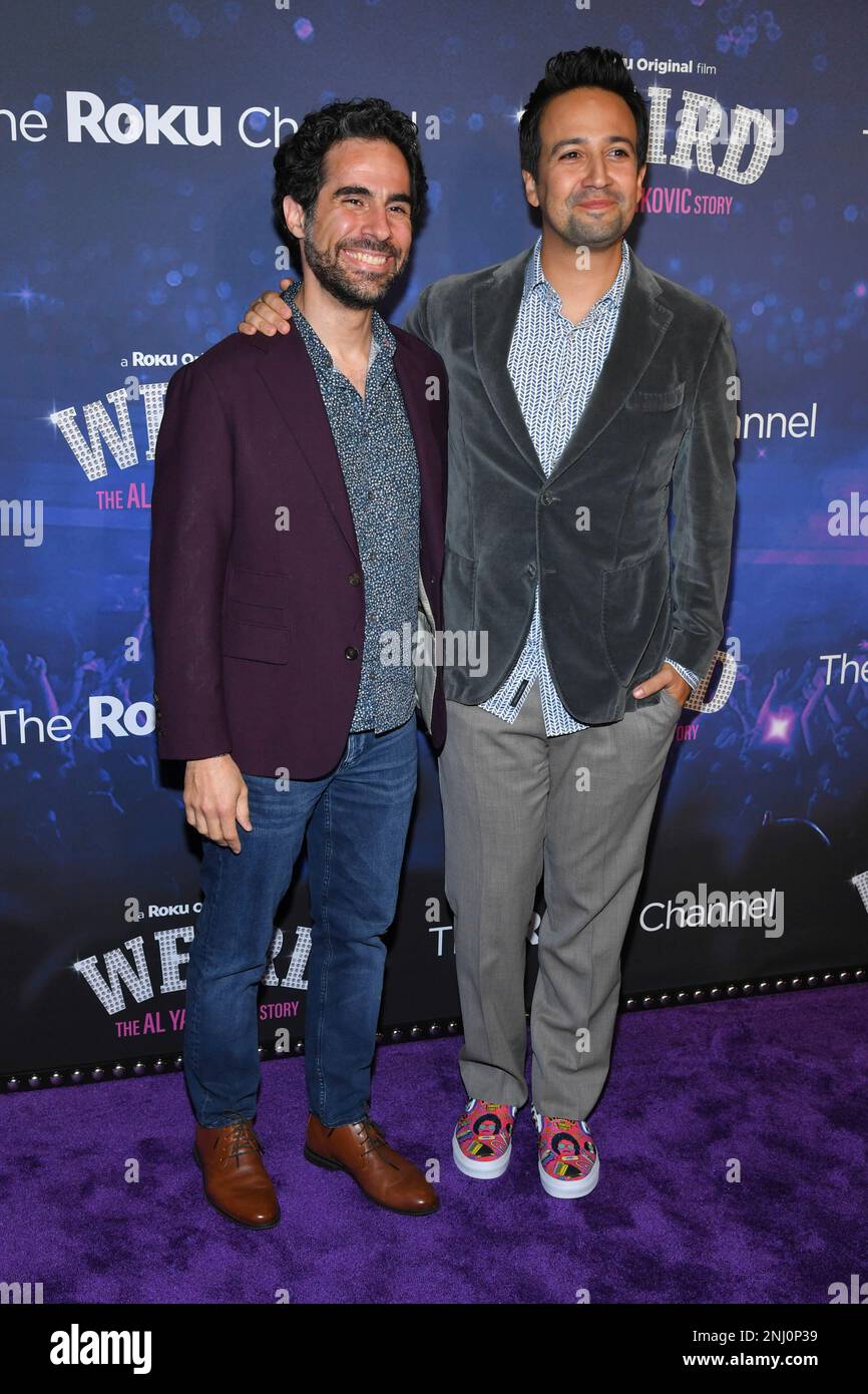 Photo by: NDZ/STAR MAX/IPx 2022 11/1/22 Alex Lacamoire, Lin-Manuel ...