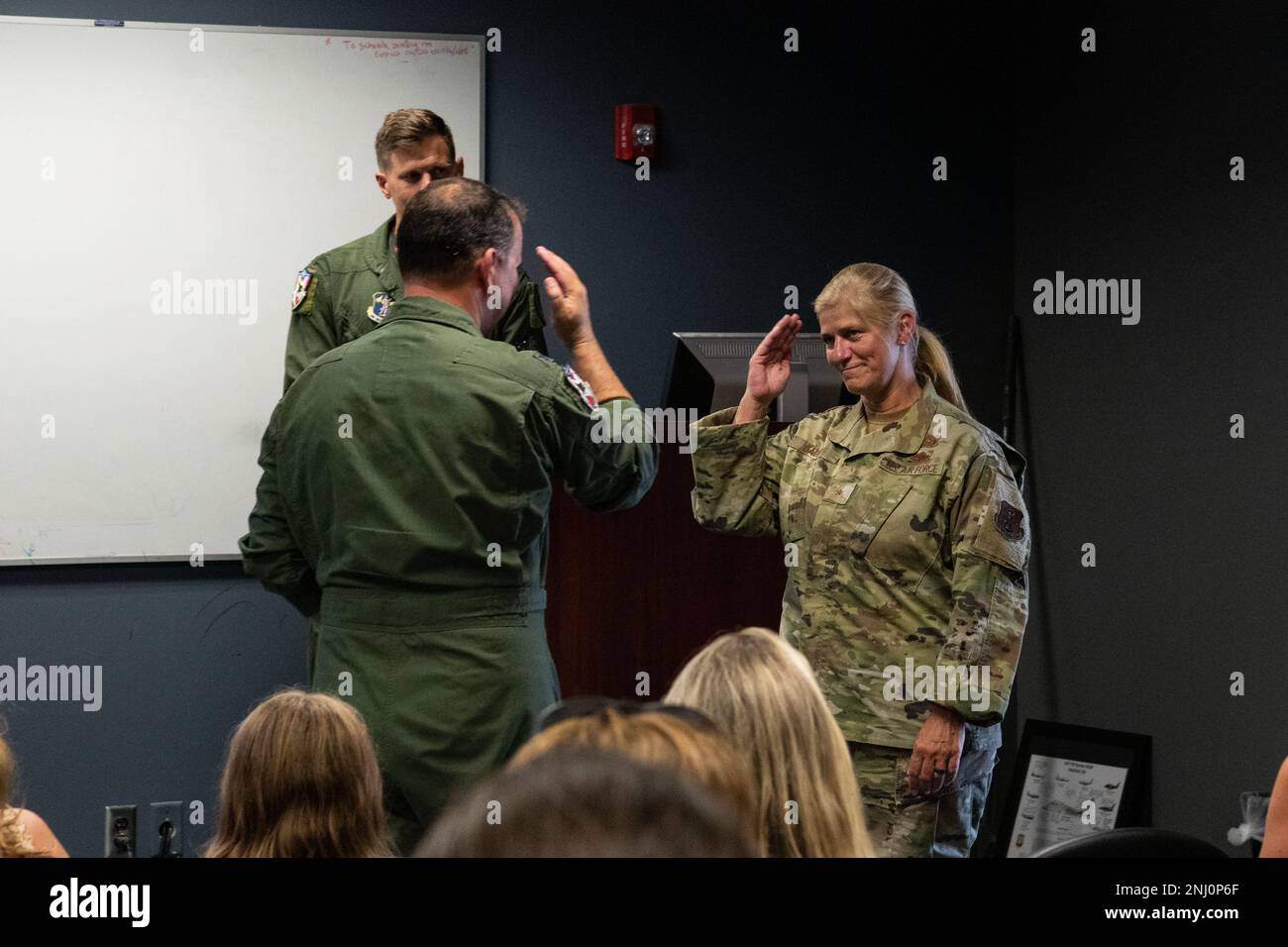 U.S. Air Force Col. Tom ‘Sling’ Bladen, the previous wing commander of ...