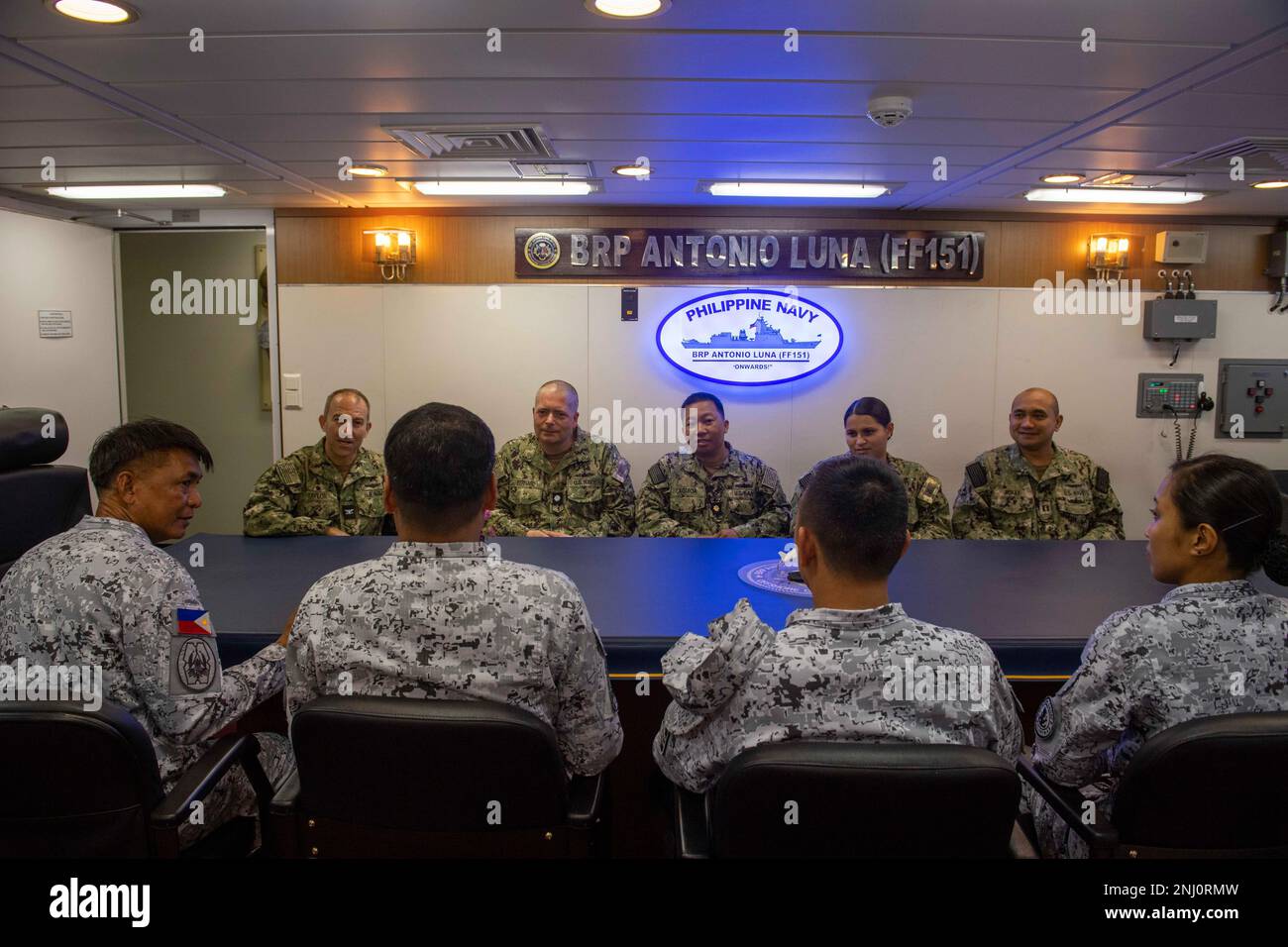 PEARL HARBOR (August 3, 2022) Philippine Navy Capt. Charles Villanueva ...
