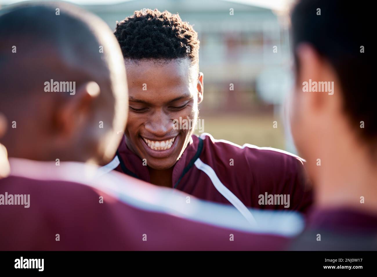 Team praying huddle hi-res stock photography and images - Alamy
