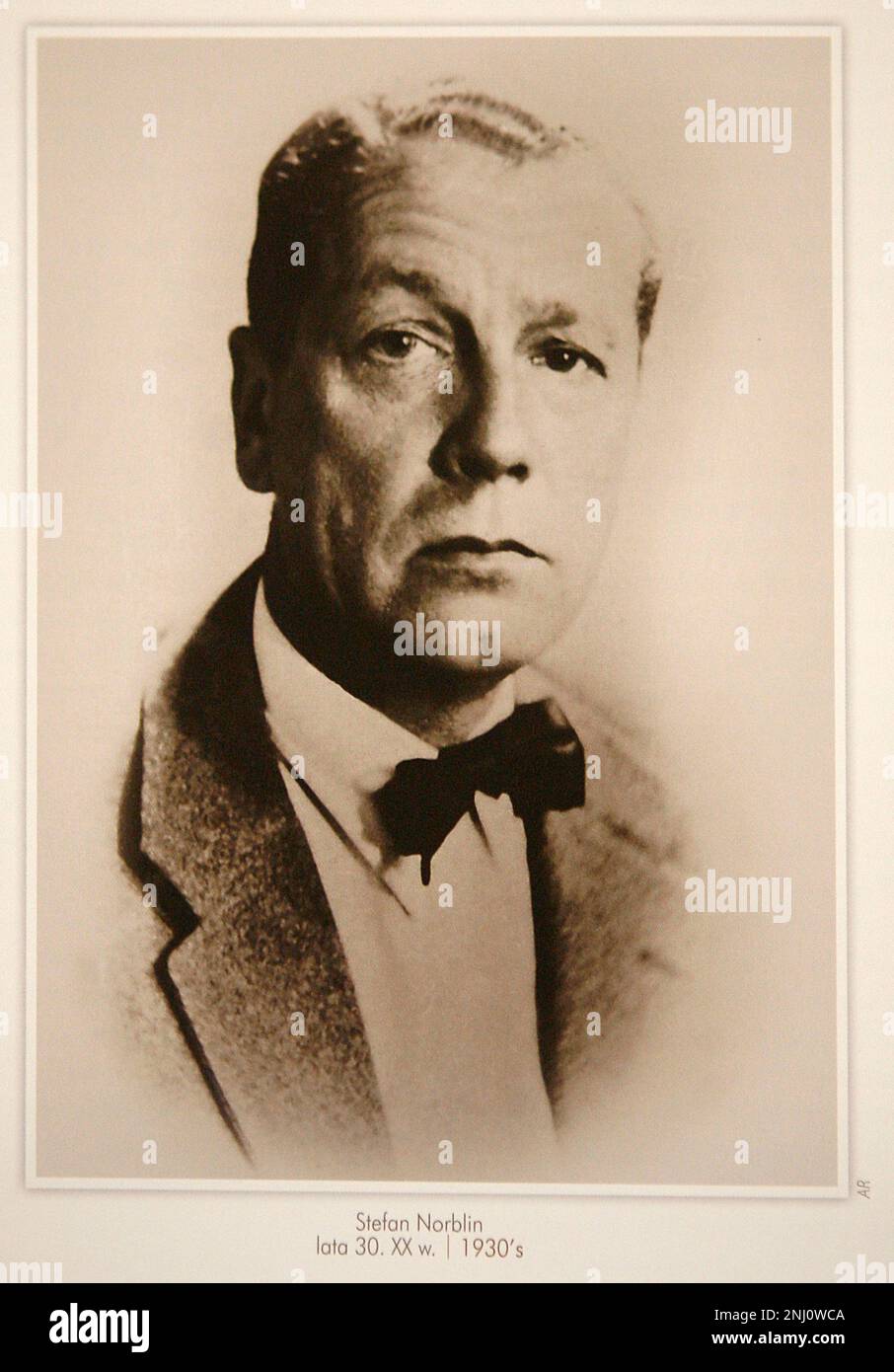 A photo of polish artist Stefan Norblin courtesy of Andrew Norblin ...