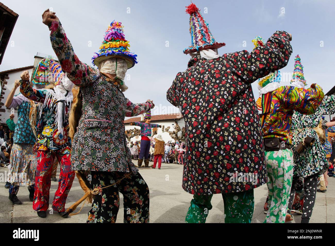 Lantz, Navarra, Spain. 21th Feb. 2023. Traditions. Carnivals. The ...