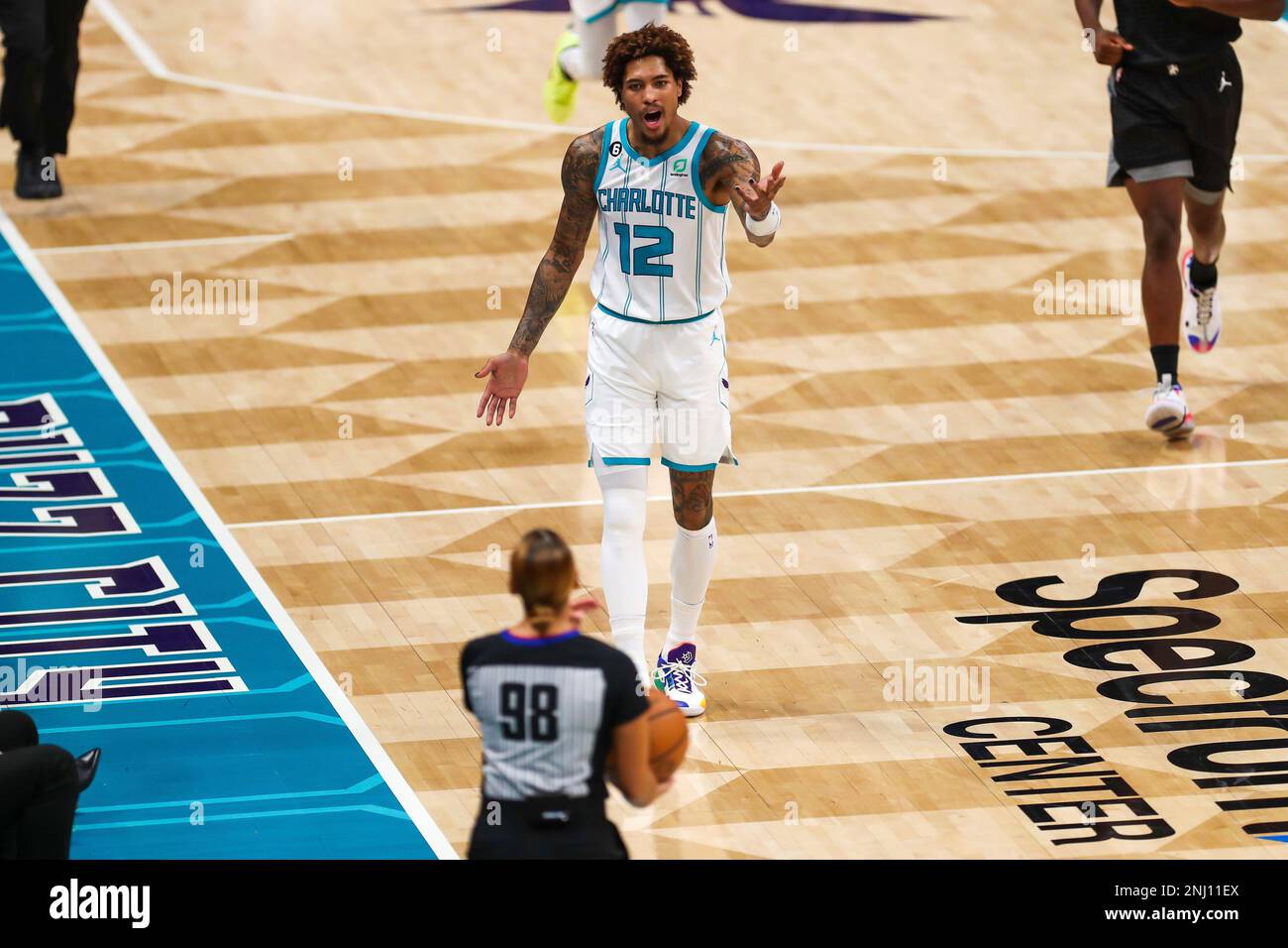 CHARLOTTE, NC - OCTOBER 31: Kelly Oubre Jr. (12) of the Charlotte ...