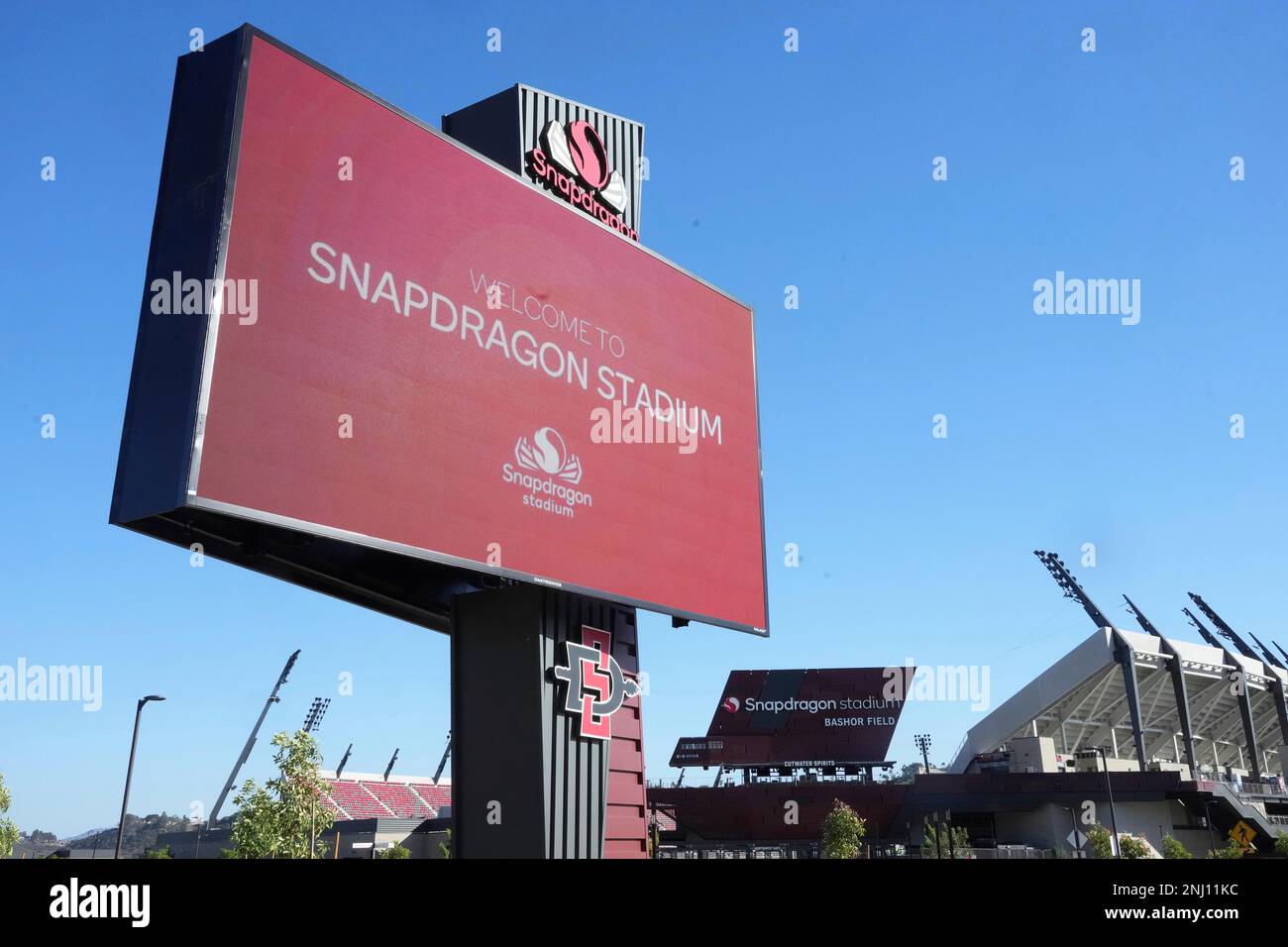 A general overall view of Snapdragon Stadium, Monday, Oct. 24, 2022, in ...
