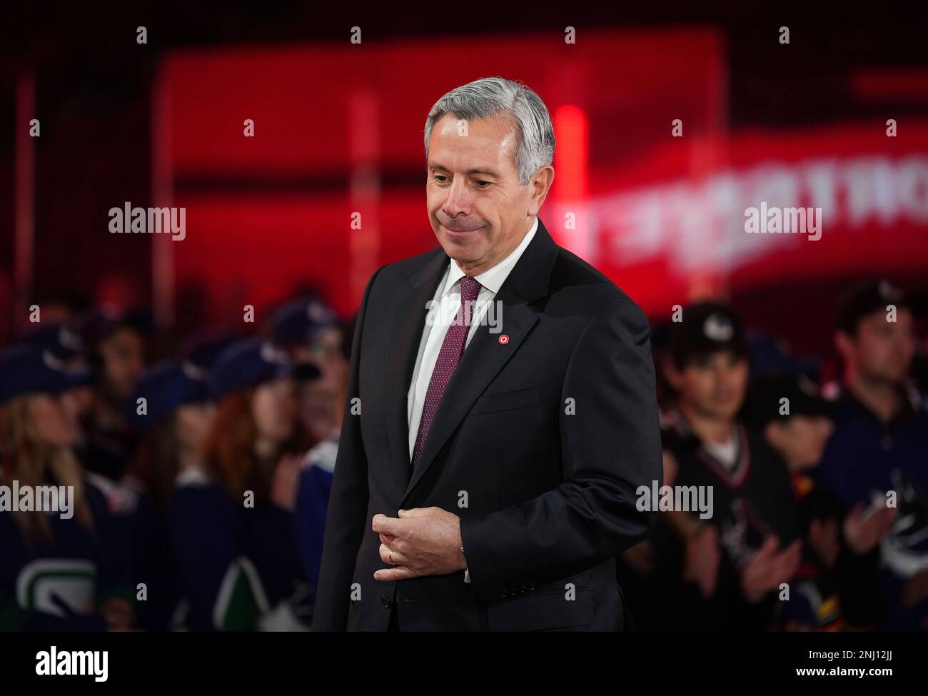 Tony Staffieri, president and CEO of Rogers Communications, arrives for ...