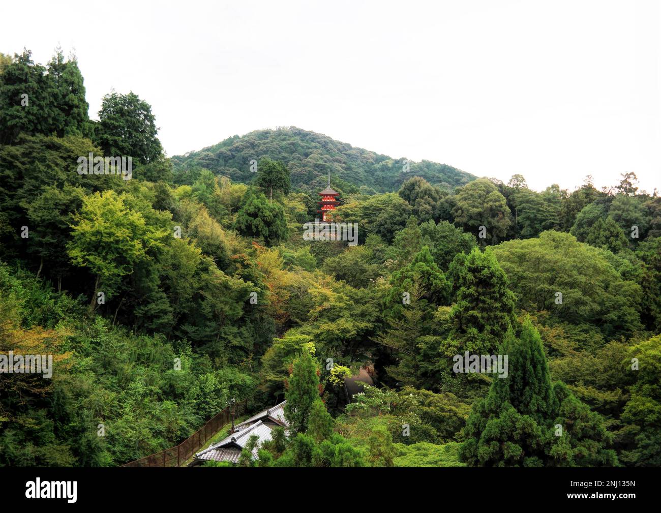 Kyoto, Japan - Sept, 2017: Pagoda of the Kiyomizu-Dera Buddhist temple ...