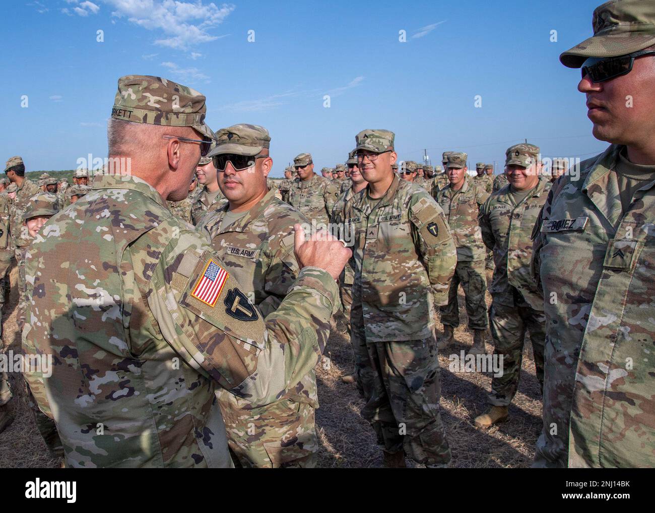 FORT HOOD, Texas – Texas Army National Guard, Maj. Gen. Win Burkett ...