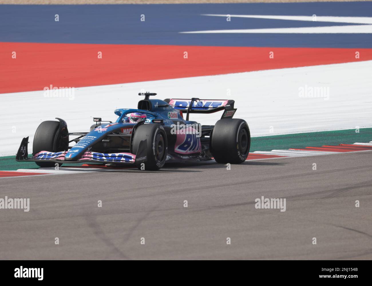 AUSTIN, TX - OCTOBER 23: Alpine driver Fernando Alonzo (14) of Team ...