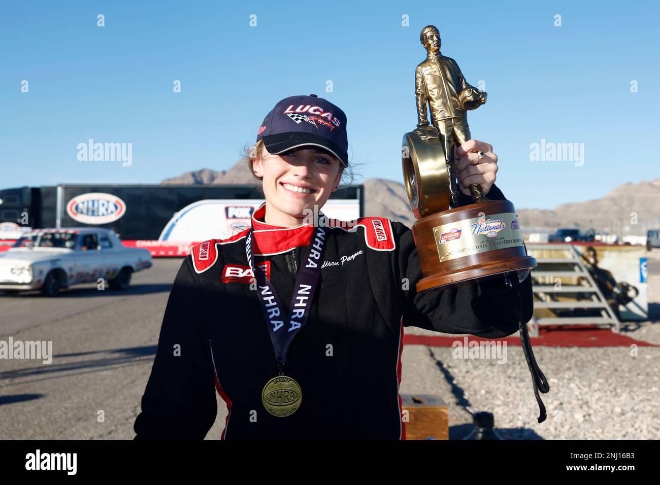 LAS VEGAS, NV - OCTOBER 30: Madison Payne (373M TA) NHRA Top Alcohol ...