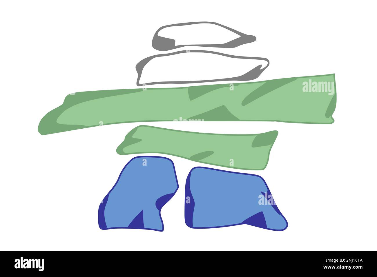 Flag of inuit hi-res stock photography and images - Alamy