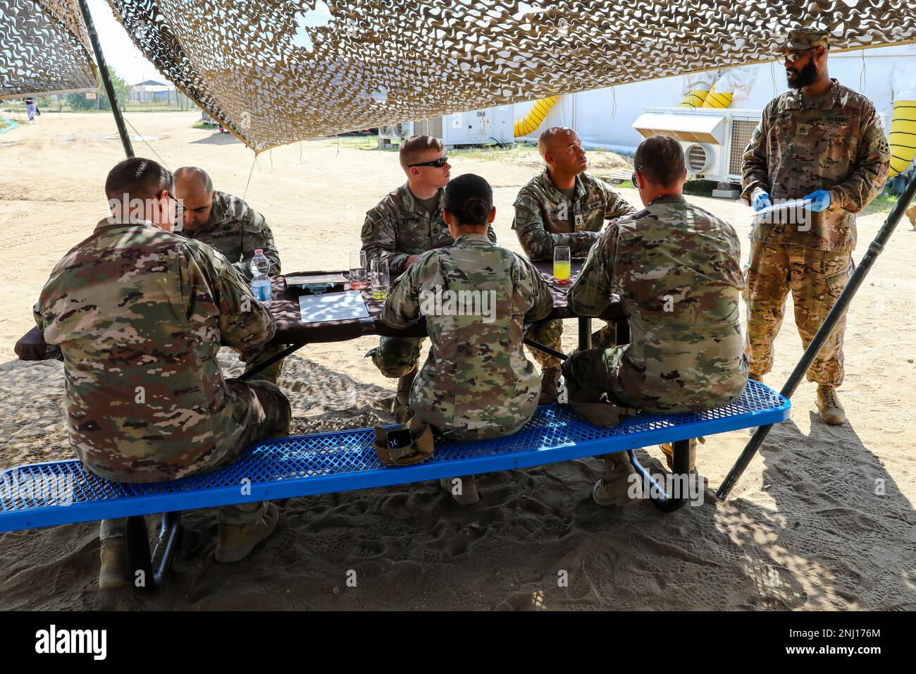 U.S. Army Staff Sgt. Marcus Montgomery, a culinary management ...
