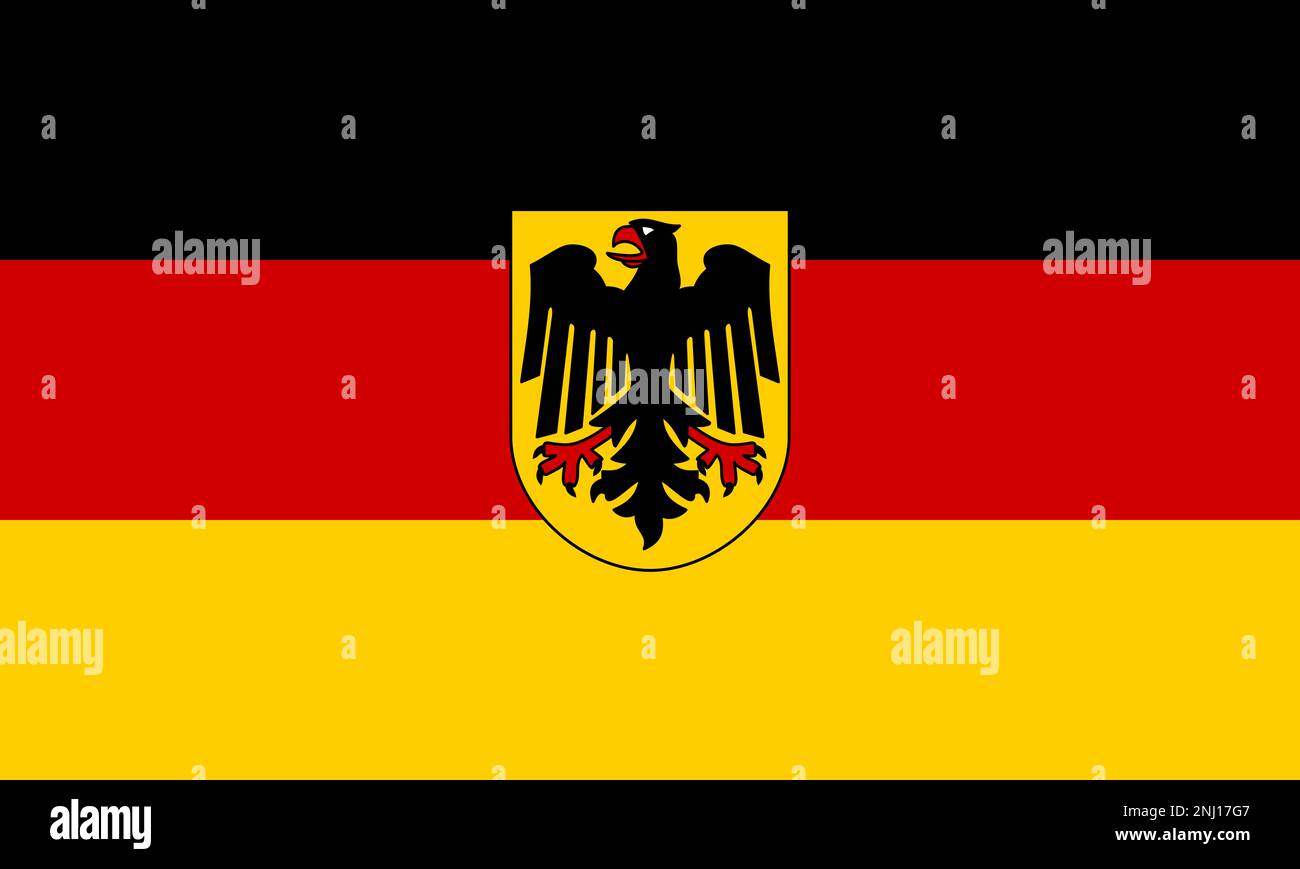 State flag of Germany Stock Photo - Alamy