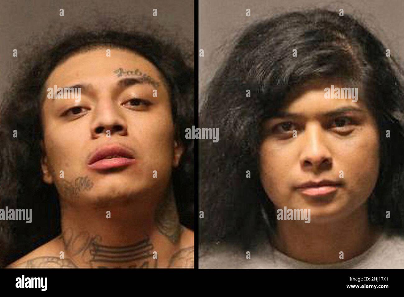 These booking photos released by the Westminster Police Department show ...
