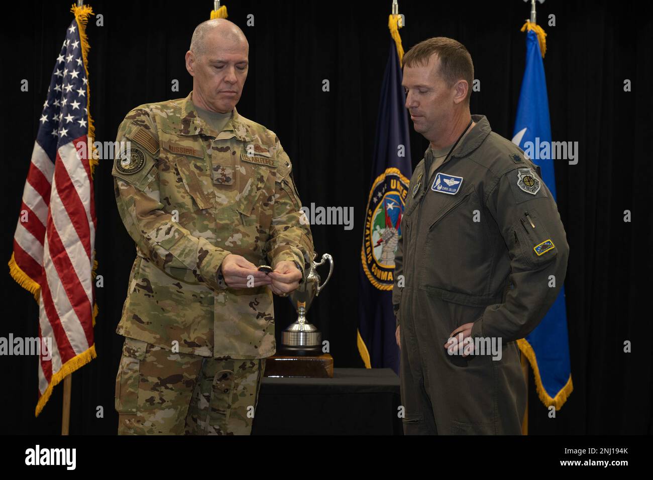 U.S. Air Force Lt. Gen. Thomas Bussiere, United States Strategic ...