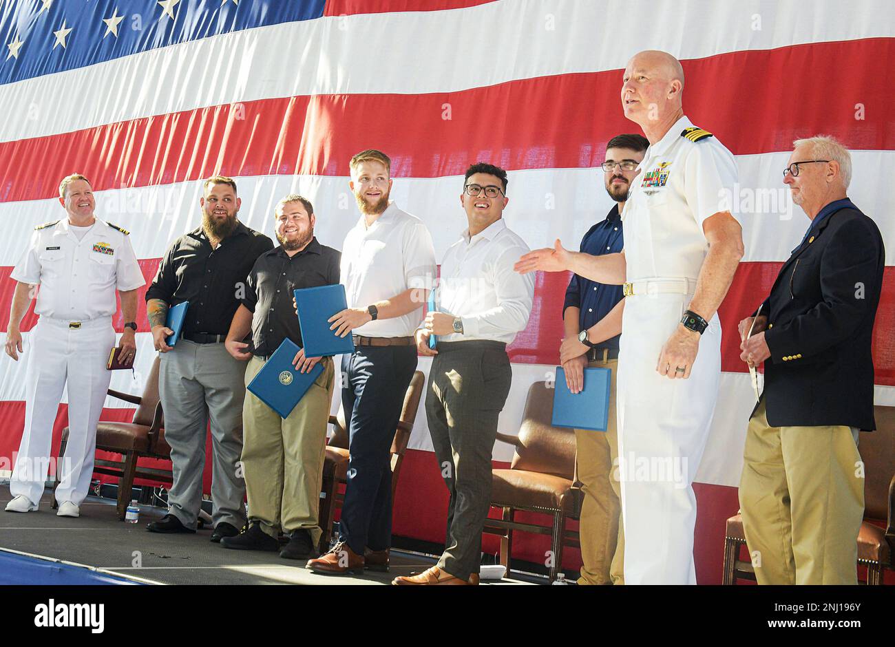 JACKSONVILLE, Fla. (Aug. 4, 2022) Capt. Grady Duffey, Fleet Readiness ...