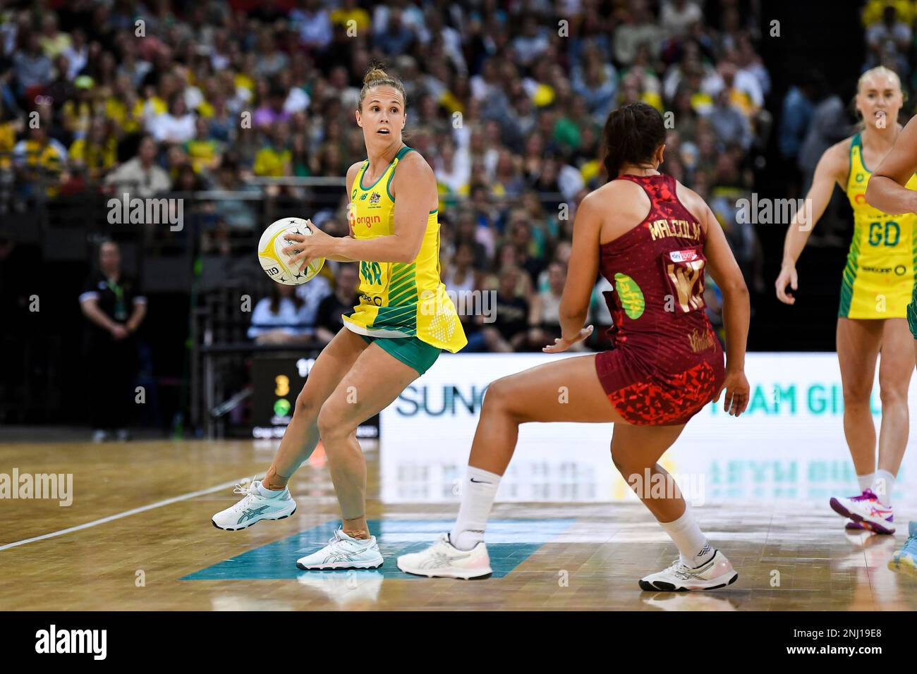 SYDNEY, AUSTRALIA - OCTOBER 30: Paige Hadley of the Australia Diamonds ...