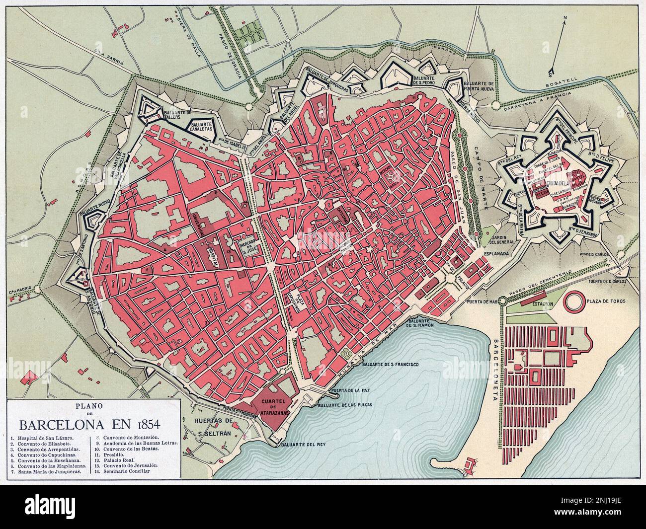 Plano de barcelona hi-res stock photography and images - Alamy