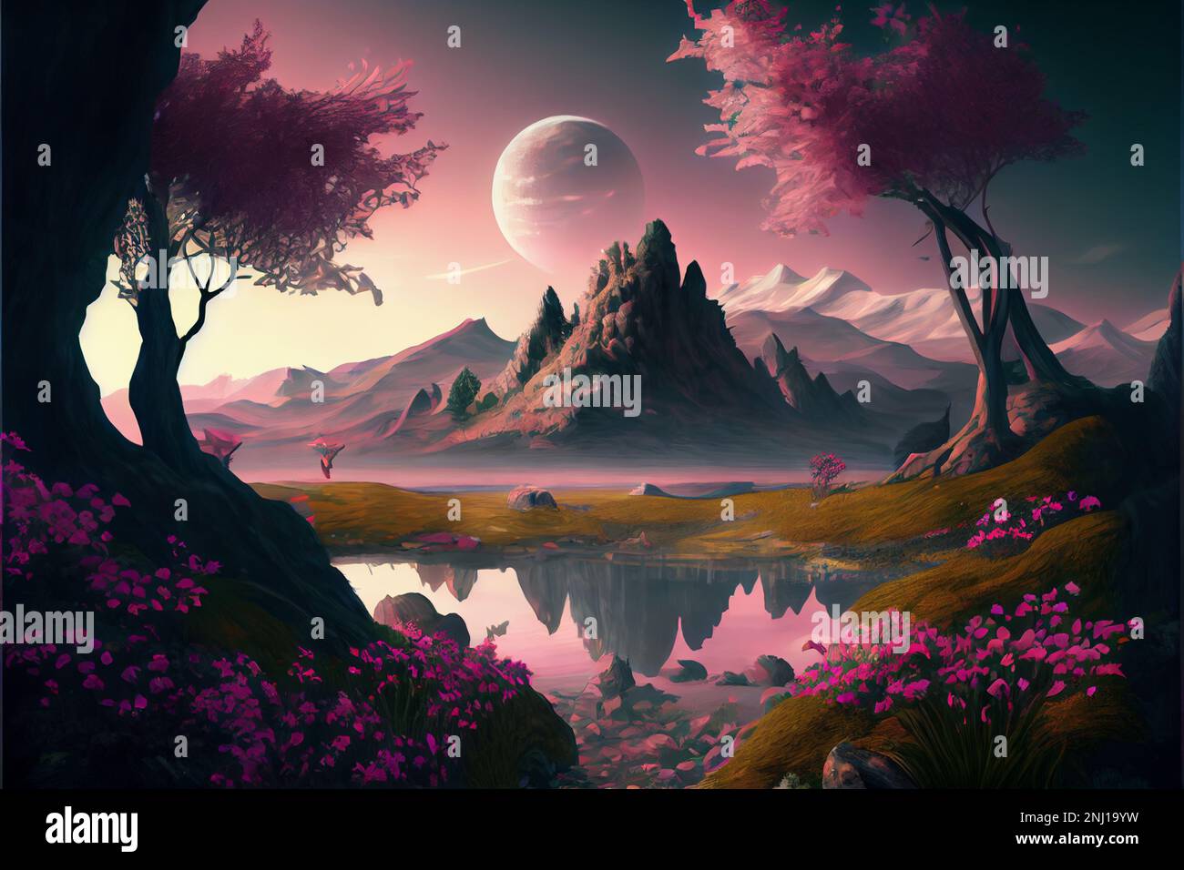 Otherworldly art hi-res stock photography and images - Alamy