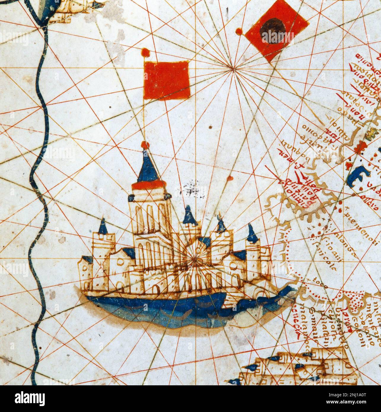 16th century map of barcelona hi-res stock photography and images - Alamy