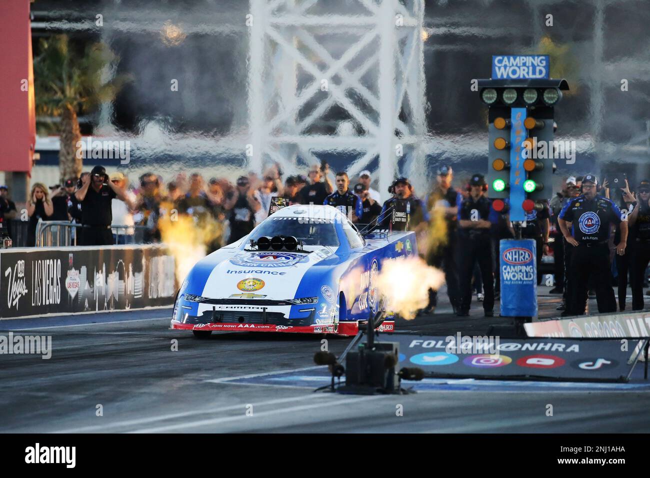 LAS VEGAS, NV - OCTOBER 29: during the NHRA Nevada Nationals on October ...