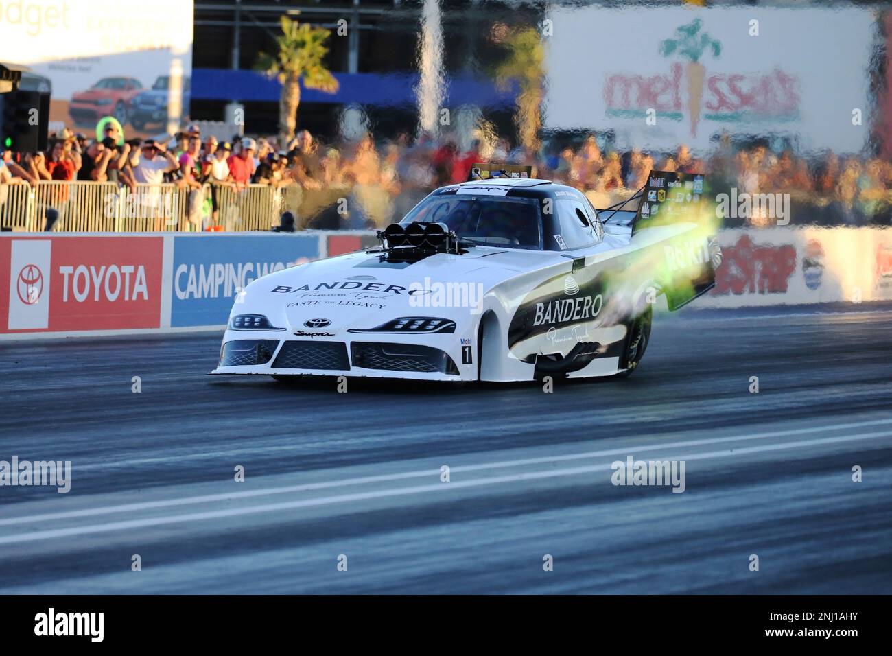 LAS VEGAS, NV - OCTOBER 29: Alexis DeJoria (6 FC) Bandero Tequila/ROKIT ...