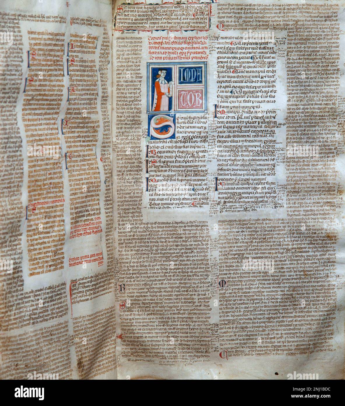 Corpus iuris civilis, siglo XVI. Biblioteca de la Universitat de ...