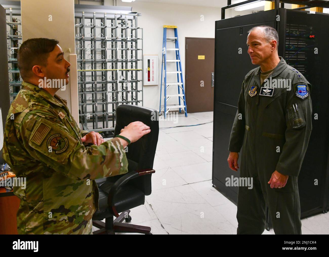 Staff Sgt. Patrick Gleaton, 8th Communication Squadron network systems ...
