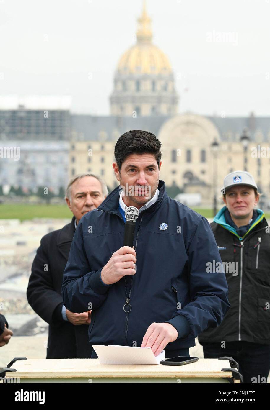 Speech by Arnaud Pennarun, navigator, sailboat skipper during the big ...