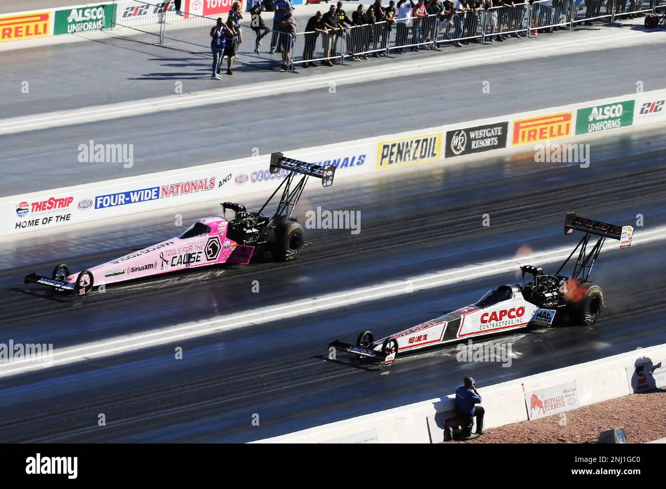 LAS VEGAS, NV - OCTOBER 28: Steve Torrence (1 TF) Capco Racing/Torrence ...