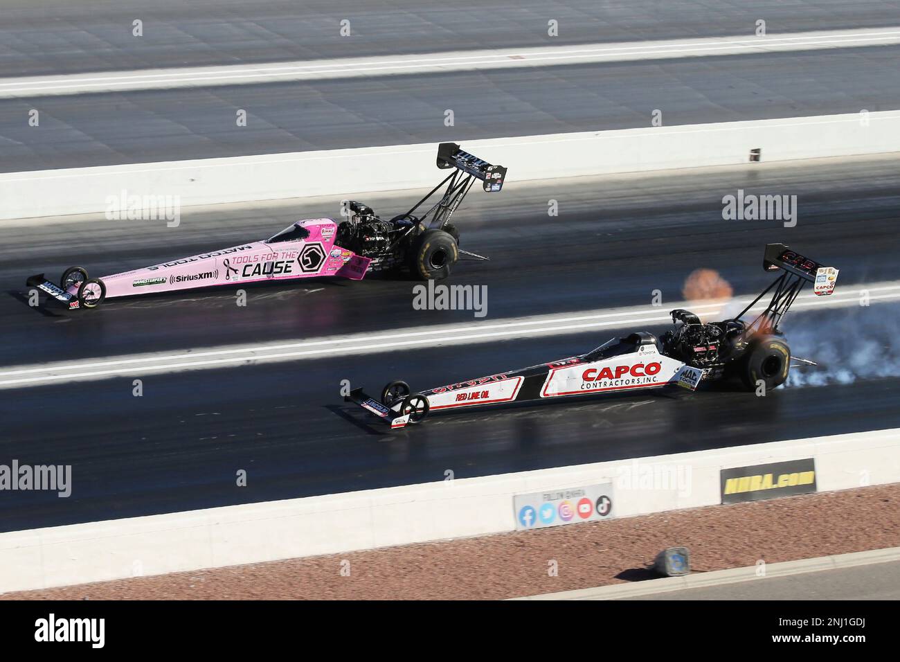 LAS VEGAS, NV - OCTOBER 28: Steve Torrence (1 TF) Capco Racing/Torrence ...