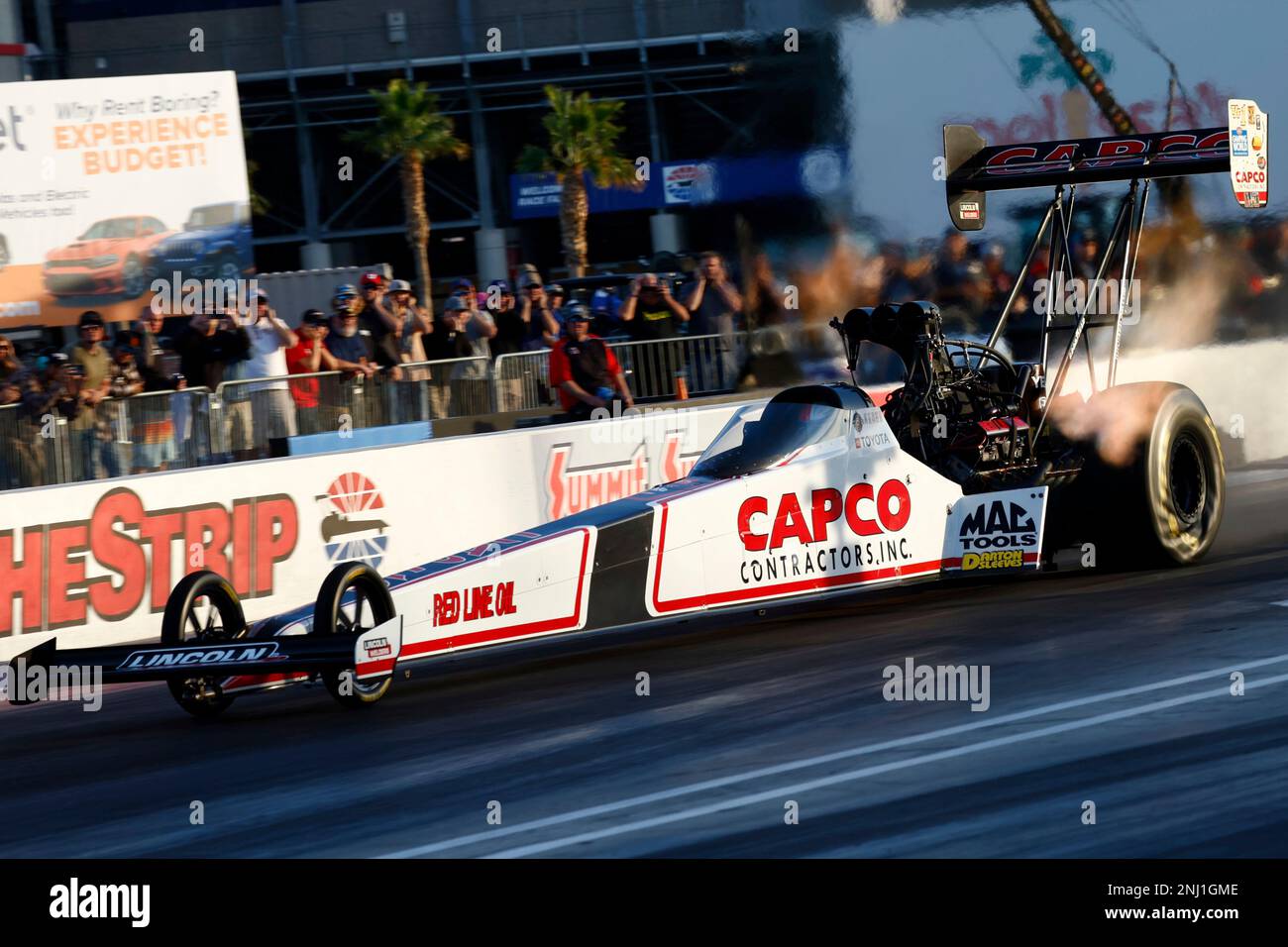 LAS VEGAS, NV - OCTOBER 28: Steve Torrence (1 TF) Capco Racing/Torrence ...