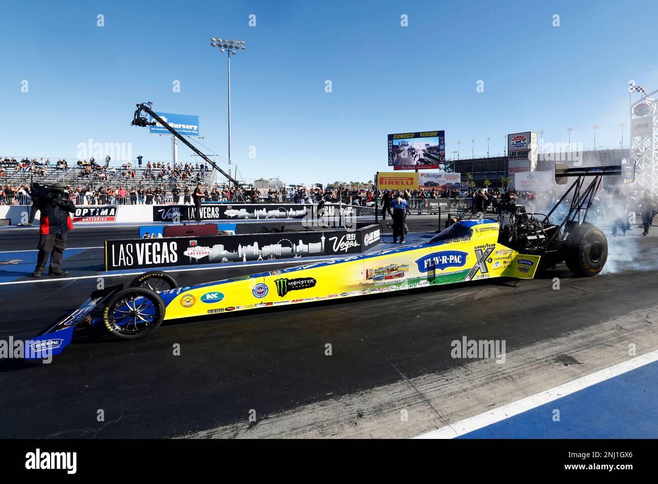 LAS VEGAS, NV - OCTOBER 28: Brittany Force (2 TF) Flav R Pac NHRA Top ...
