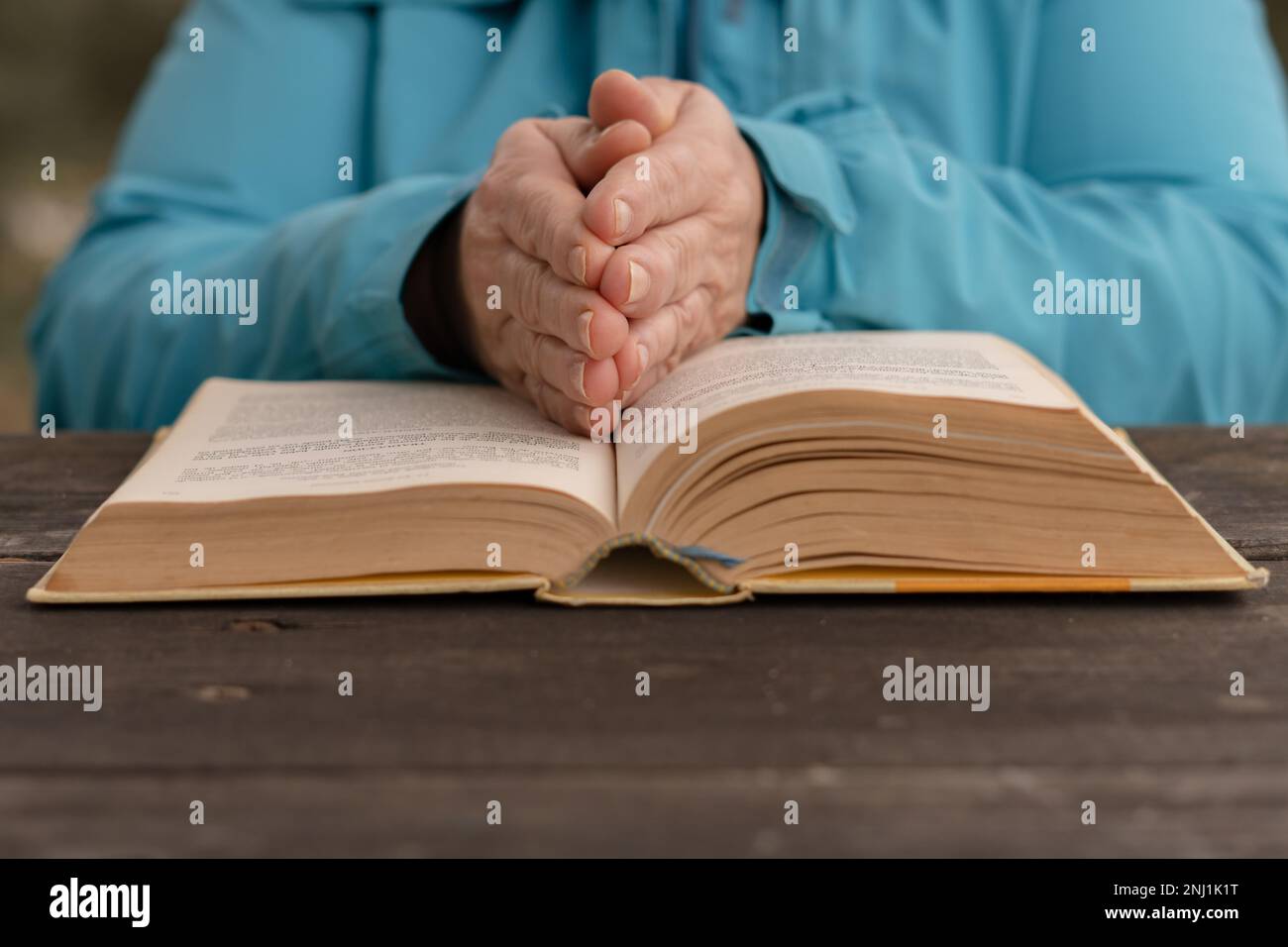 Prayer posture hi-res stock photography and images - Alamy