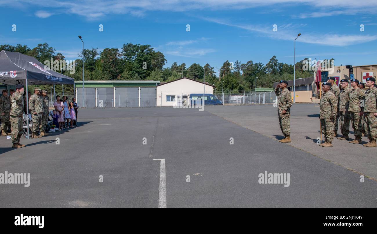 160th forward resuscitative surgical detachment hi-res stock ...