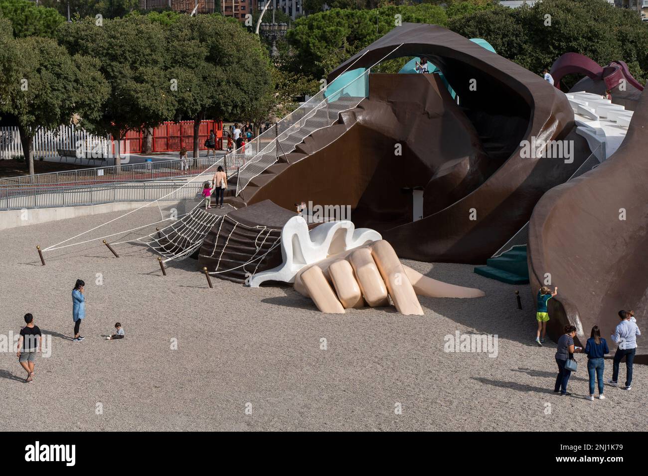 Valencia's Gulliver Park in the Turia Garden, on October 28, 2022, in ...