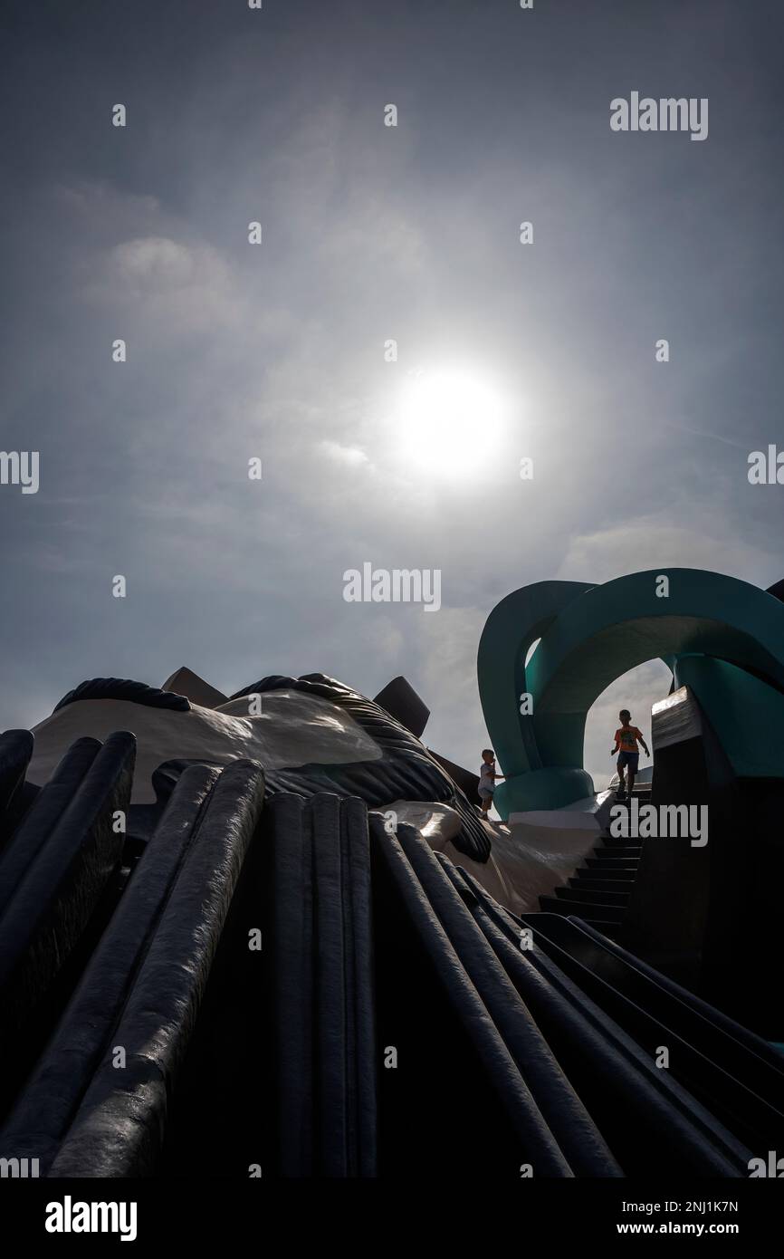 Valencia's Gulliver Park in the Turia Garden, on October 28, 2022, in ...