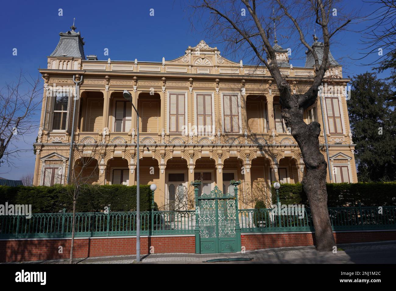 Old building in Buyuk Ada, Istanbul City, Turkiye Stock Photo - Alamy